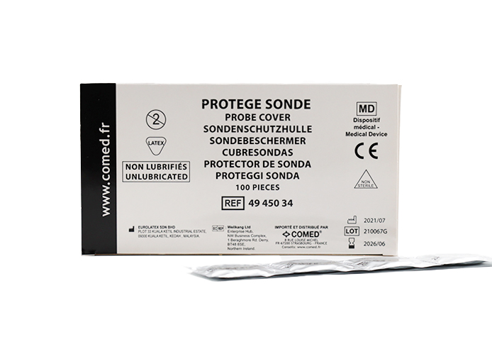 Probe Cover unlubricated ultrasone sondehoes | Halbach Medical
