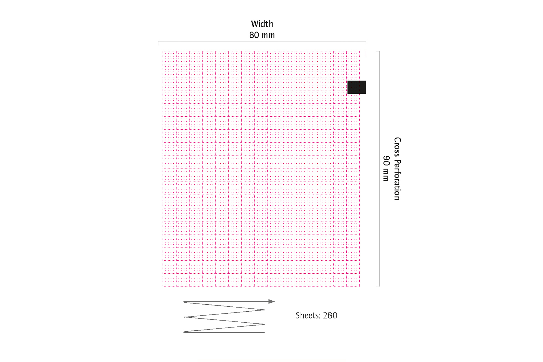ECG paper for GE Vyaire Mac400/600 | Halbach Medical