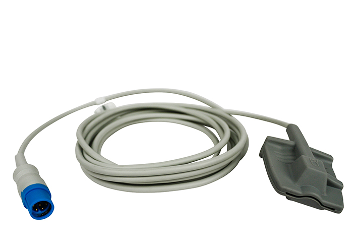 SpO2 sensor for Dräger, soft tip, reusable | Halbach Medical