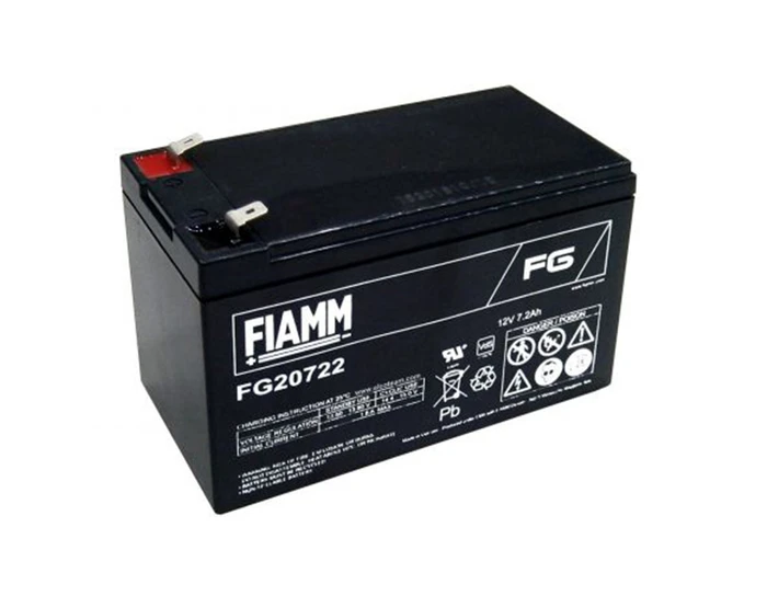Fiamm Lead Battery FG20722 12V 7,2Ah | Halbach Medical